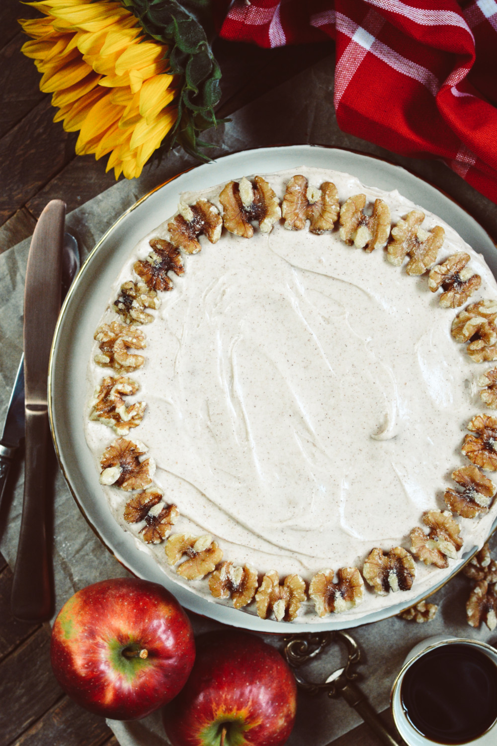 Apple Walnut Cake with Cinnamon Cream-Cheese Frosting (6 of 15) (6 of 1 ...