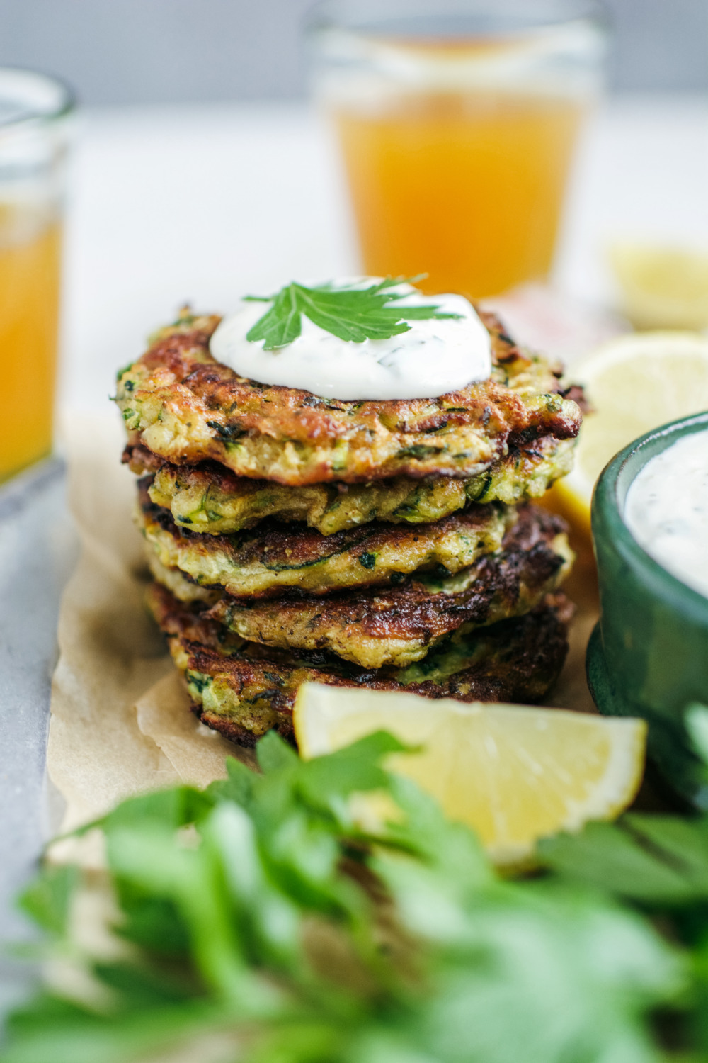 Mini Zucchini Fritters with Lemon-Caper Aioli (4 of 10) (4 of 1) | Ciao ...