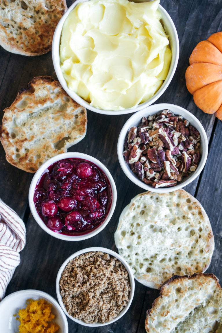 Cranberry Pecan Compound Butter | Ciao Chow Bambina